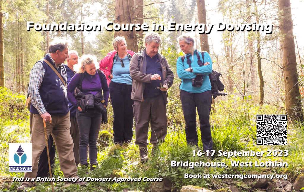 Foundation Course In Energy Dowsing Western Geomancy