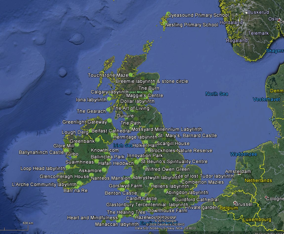 Labyrinths of the British Isles | Western Geomancy